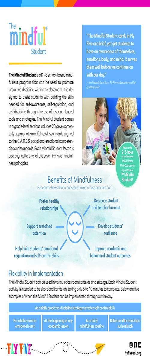 The Mindful Student - Fly Five