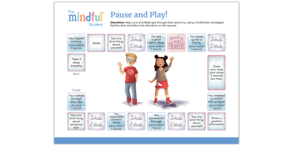 Mindfulness Board Game - Fly Five